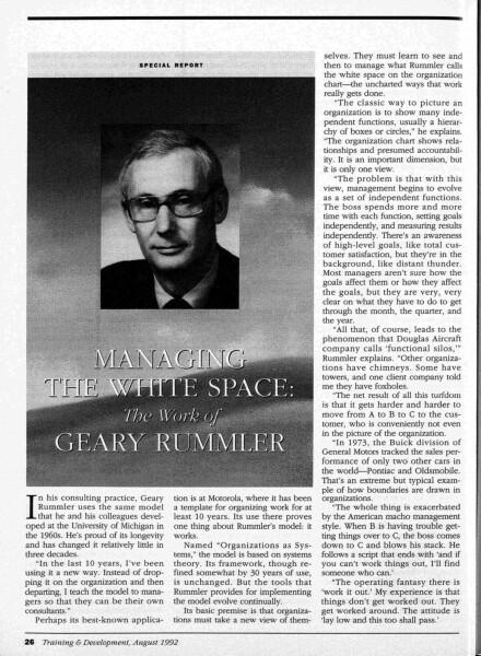 Geary Rummler Quotes